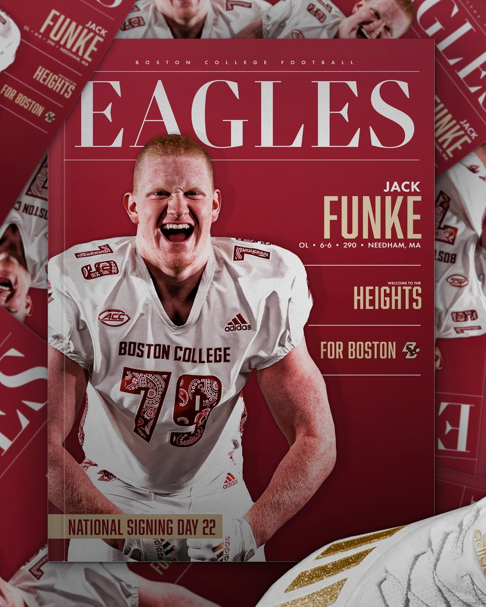 2022 3* OT Jack Funke signs with Boston College : r/CFB