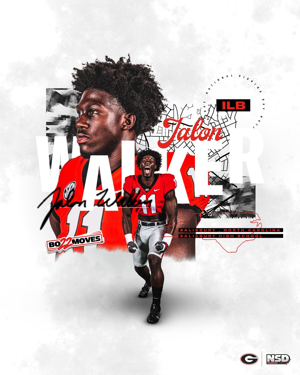 2022 4* LB Jalon Walker signs with Georgia : r/CFB