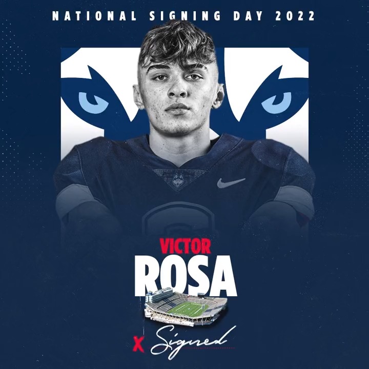 2022 3* ATH Victor Rosa signs with Connecticut : r/CFB