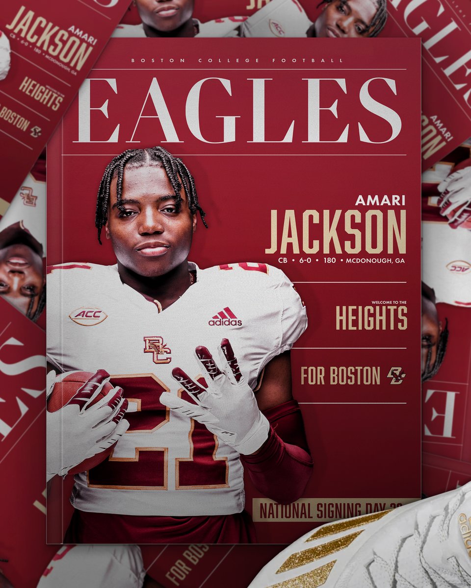 2022 3* CB Amari Jackson signs with Boston College : r/CFB
