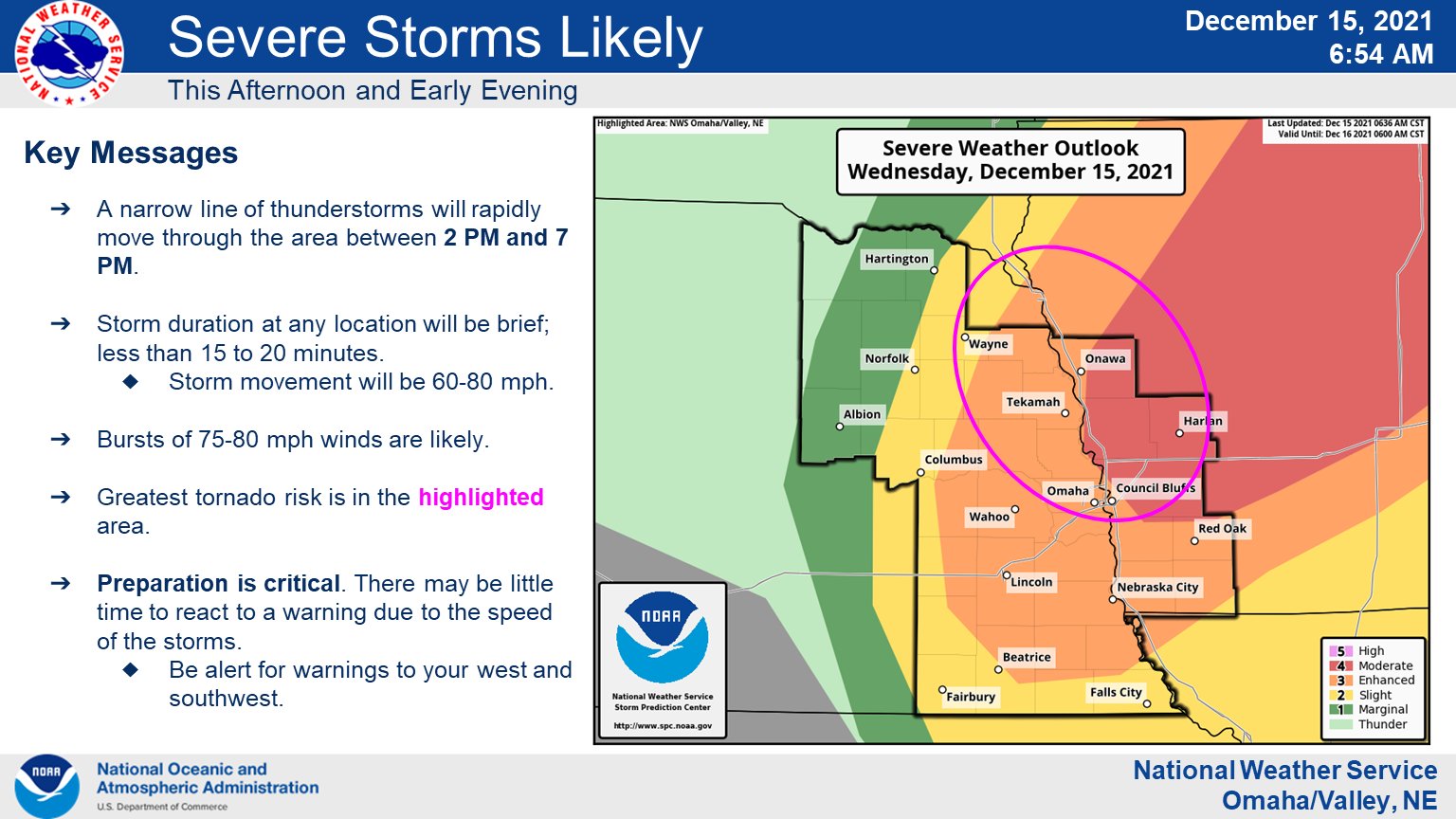 Nws Omaha On Twitter Severe Storms Are Likely Today Between 2 Pm And