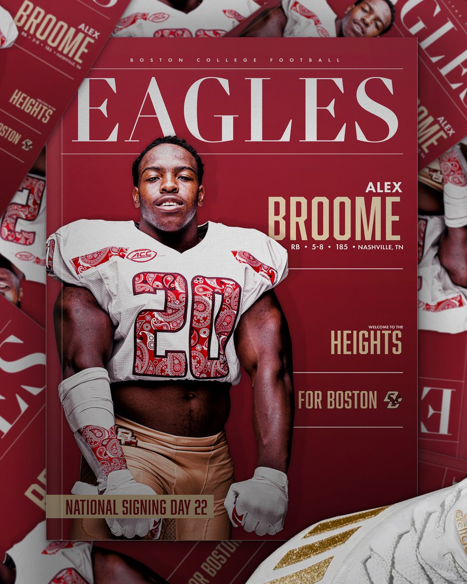 2022 3* RB Alex Broome signs with Boston College : r/CFB