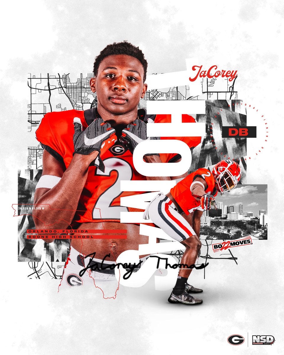 2022 4* S JaCorey Thomas signs with Georgia : r/CFB