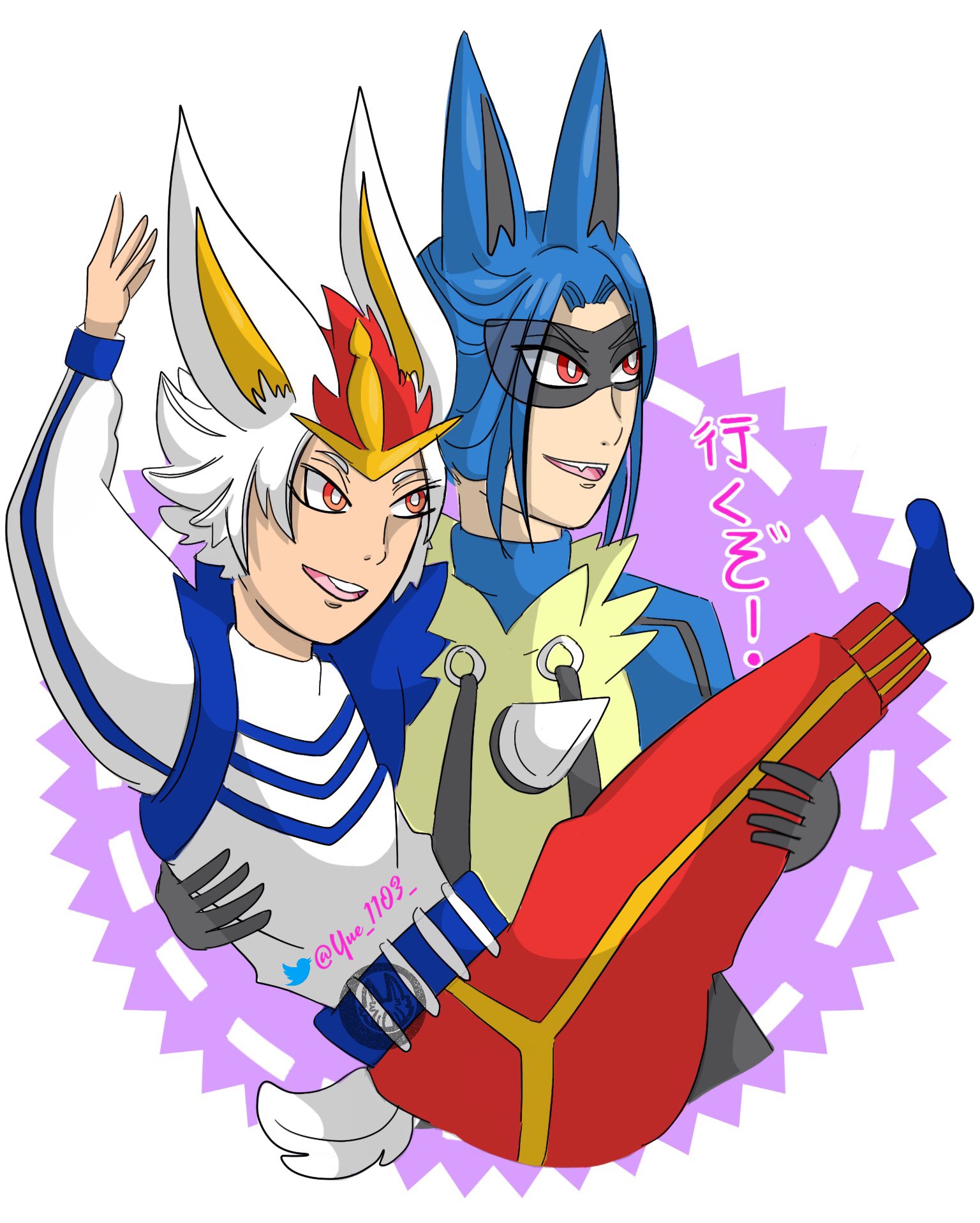 Lucario Gijinka Girl