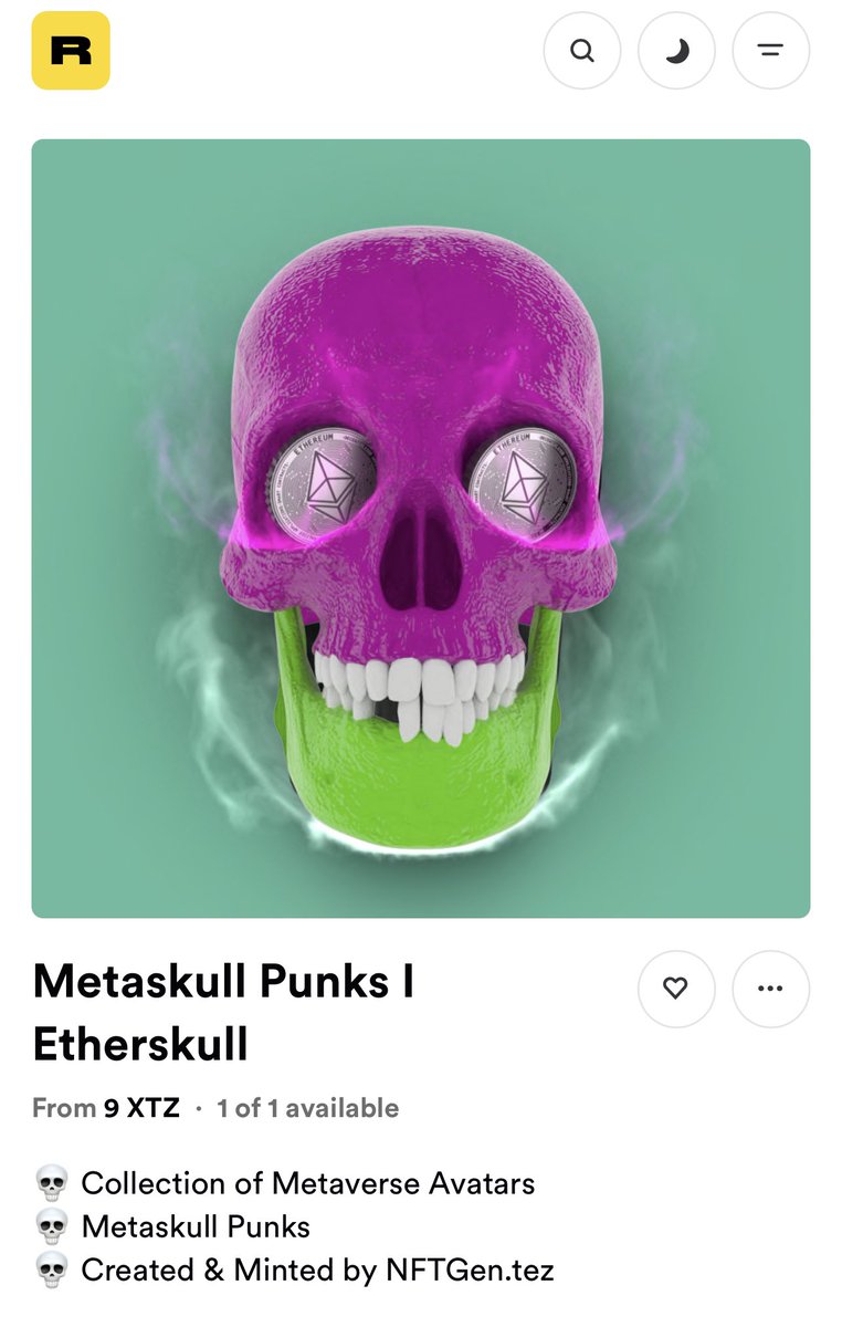 💀 Metaskull Punks (@nftgen_tez) | Twitter