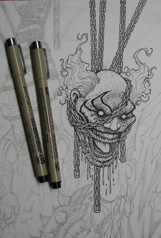 Spawn Violator Drawings