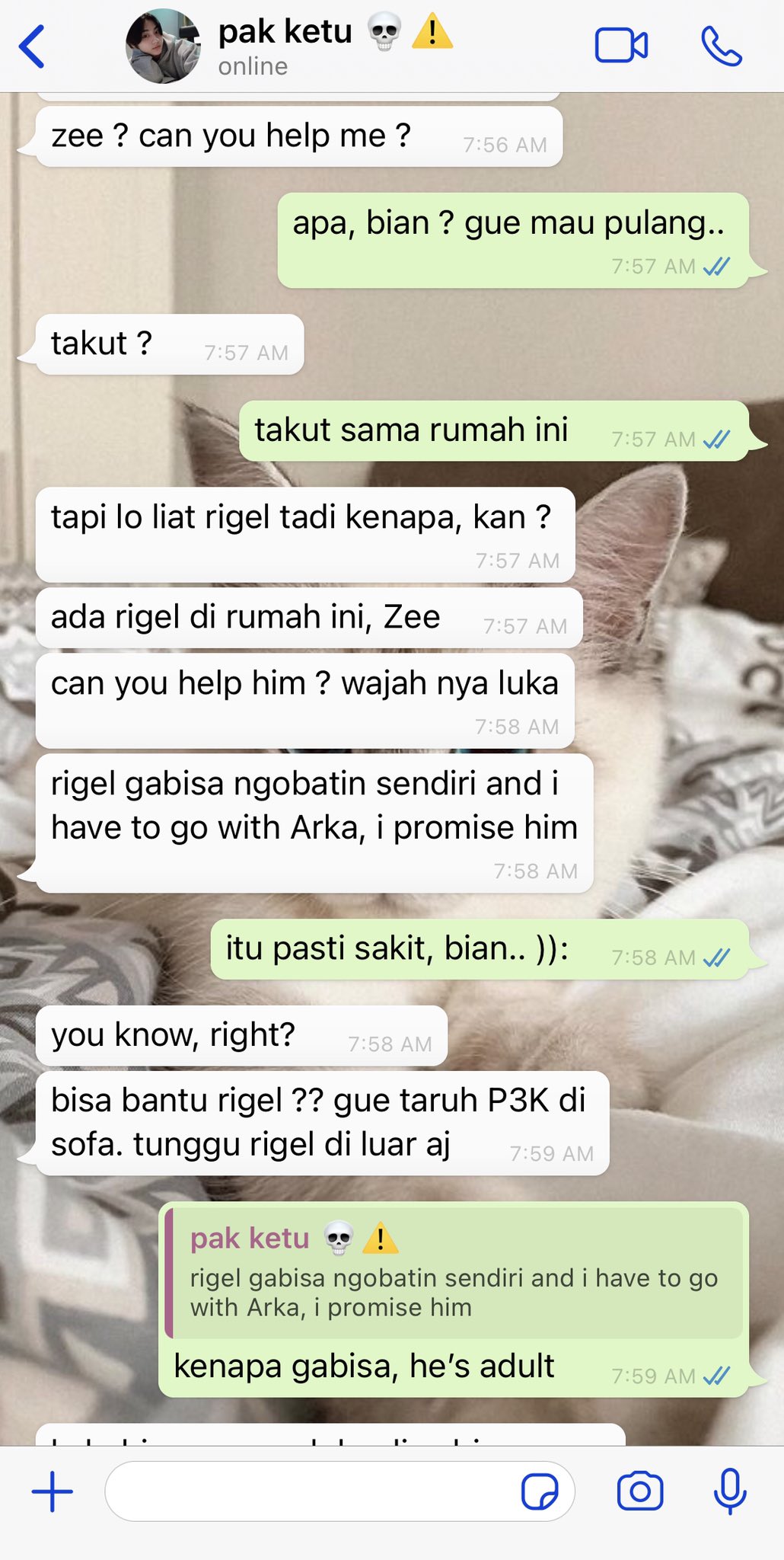 Div. on Twitter: "57. harus di rumah rigel https://t.co/5RDUApQjo8" / Twitter