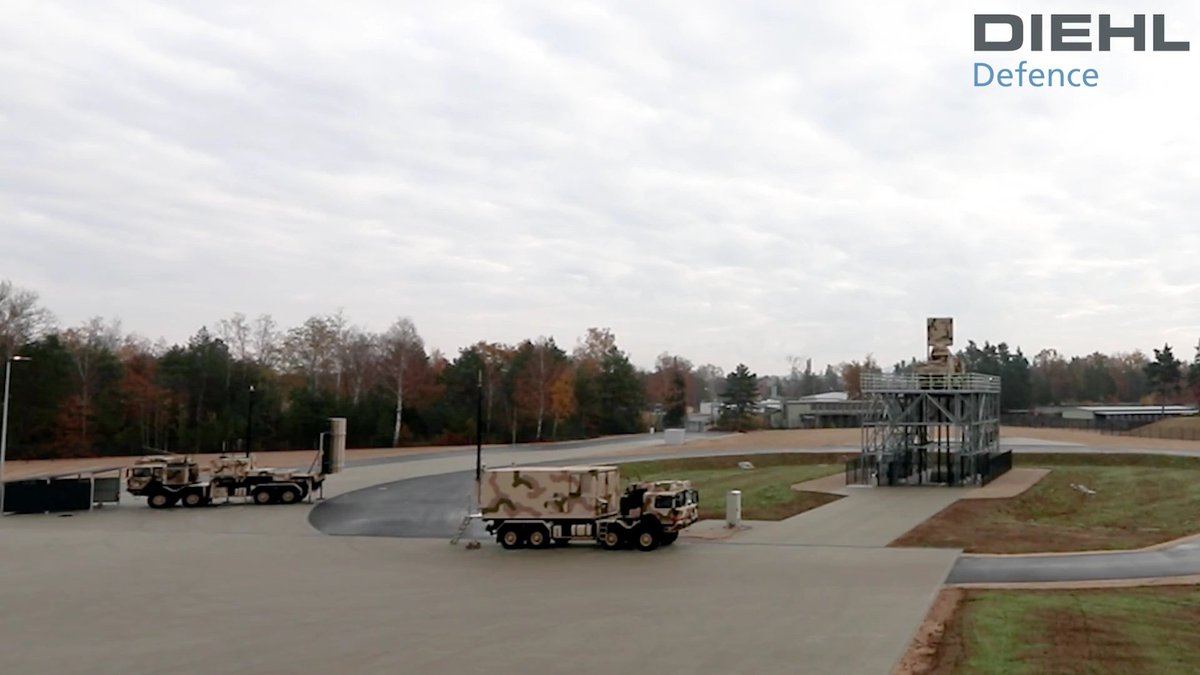 The First Batch of the IRIS-T SLM meduim-range air defense system had ...