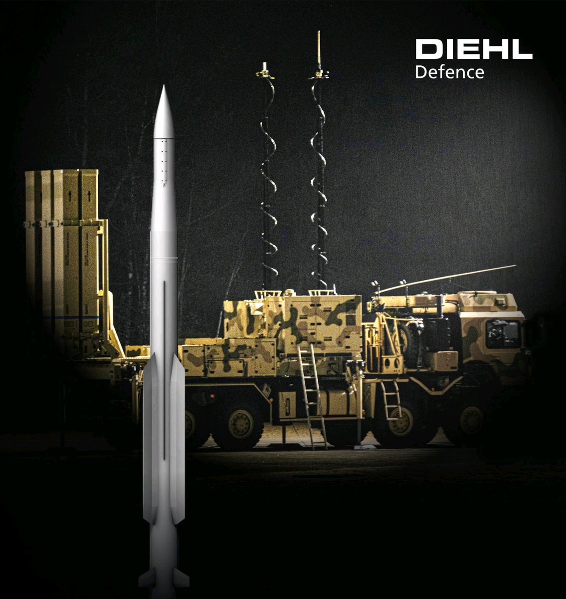 The First Batch of the IRIS-T SLM meduim-range air defense system had ...
