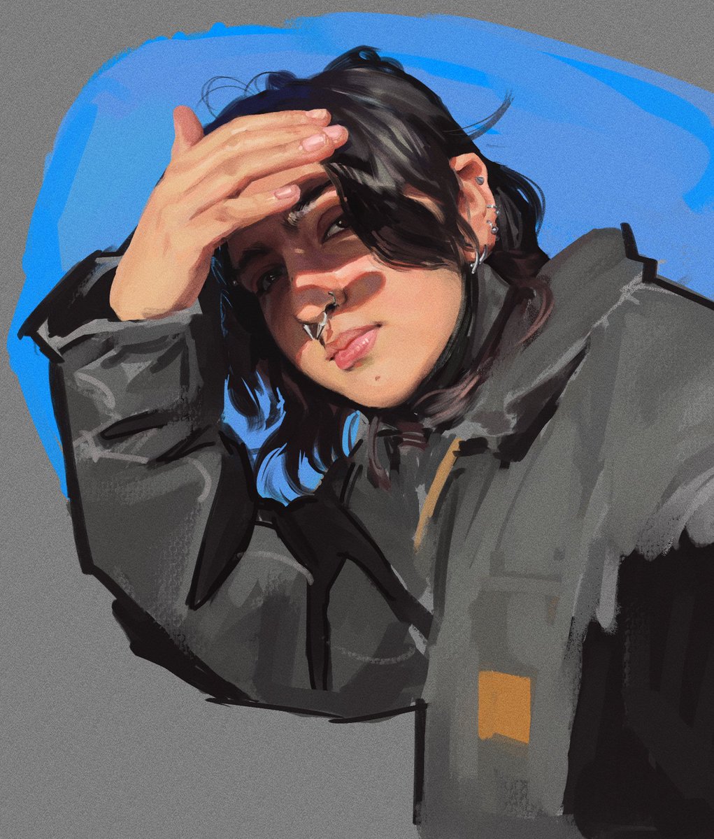 「painting i did of very sexy swaggy perso」|DUMMYDINOのイラスト