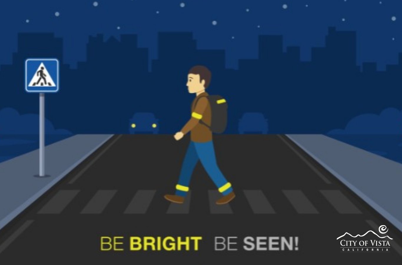 Walking At Night Reflective Clothing