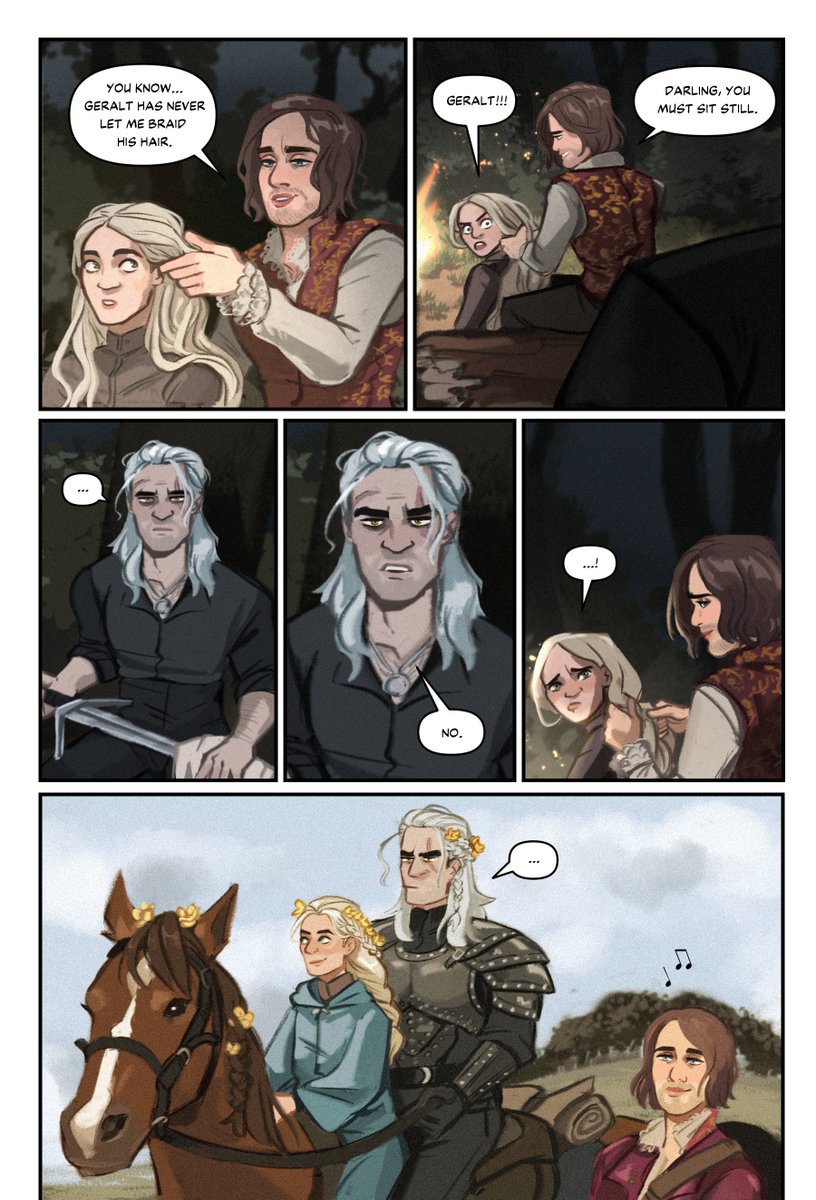 「last comic before witcher season 2!!!!!! i have a strange su」Mic Dix 🎸 ...