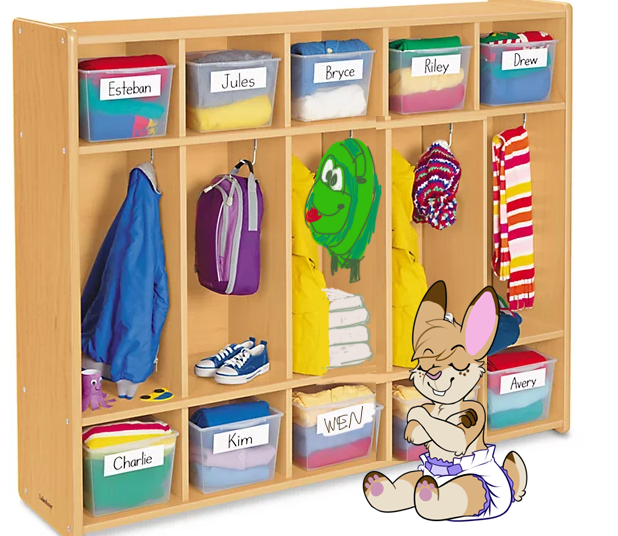Classroom Closet Clipart