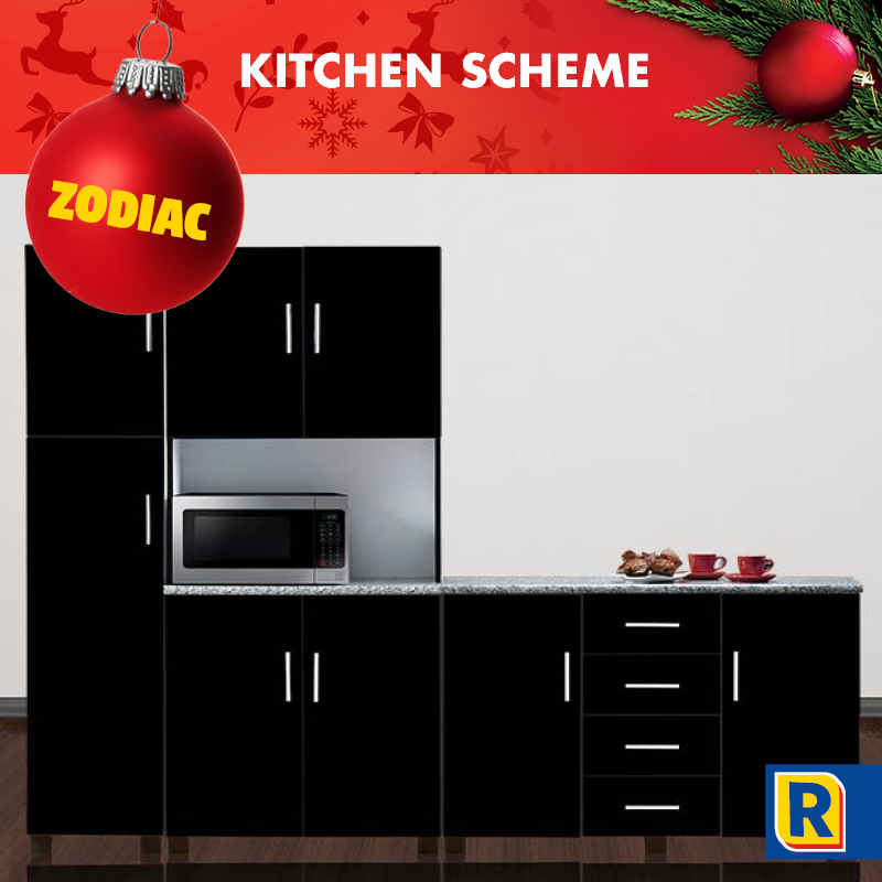 Kitchen units at russells store