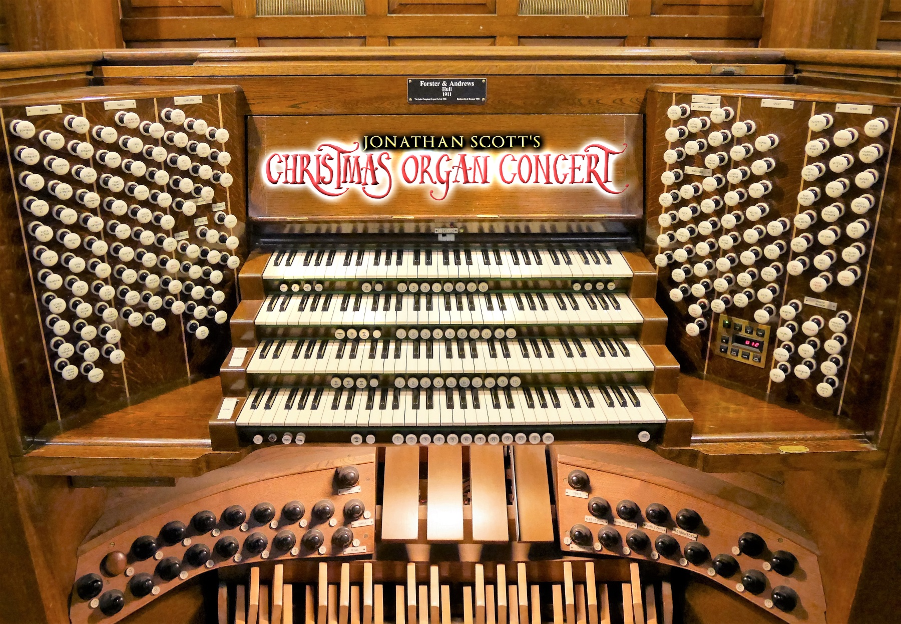Pipe Organ Console