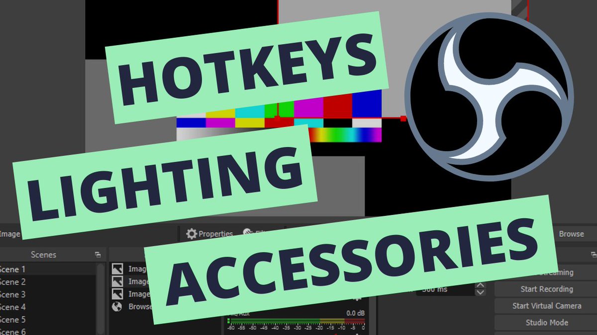 How to set up hotkeys in obs - veryopm