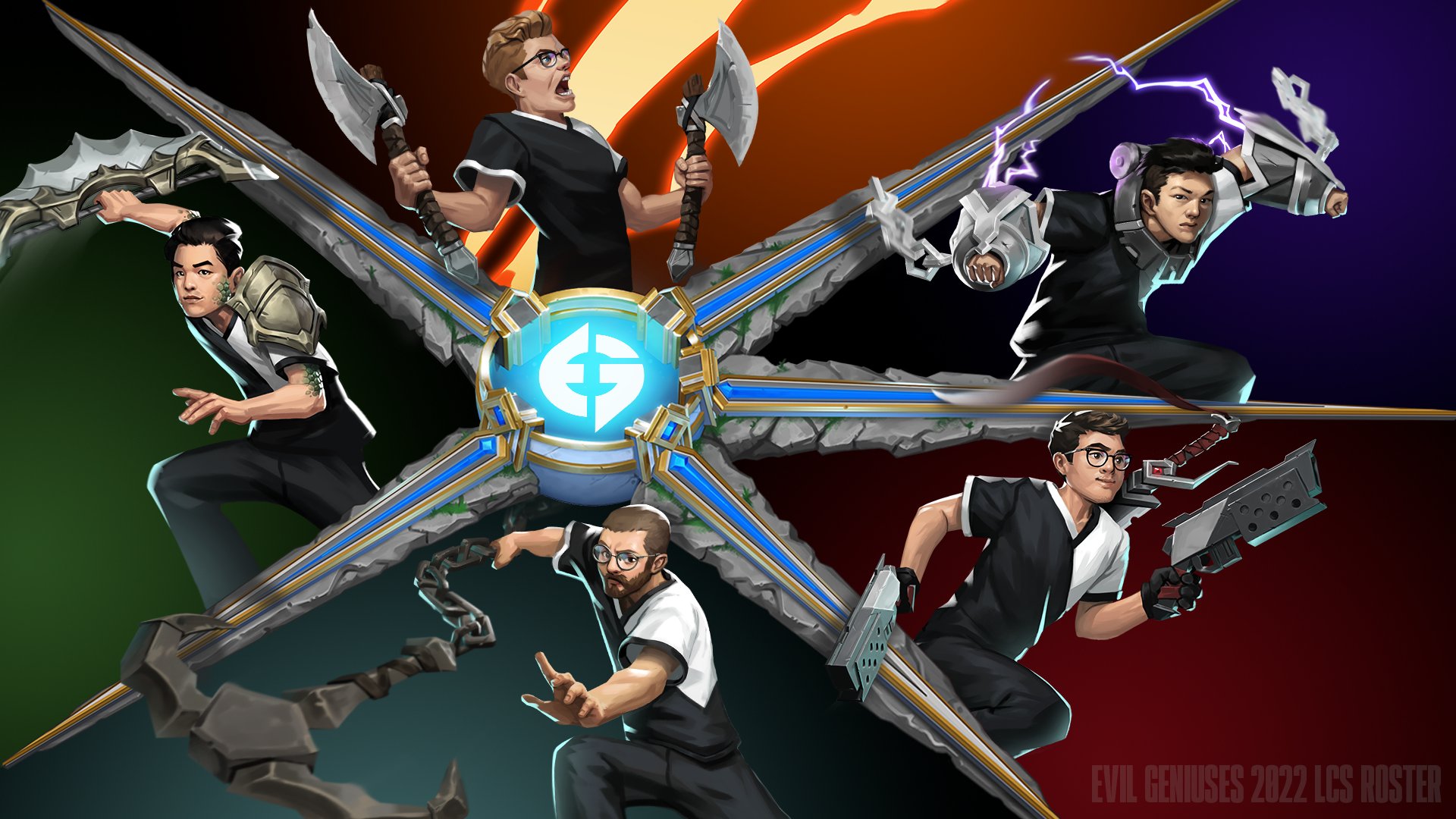 Evil Geniuses Wallpaper 1920x1080
