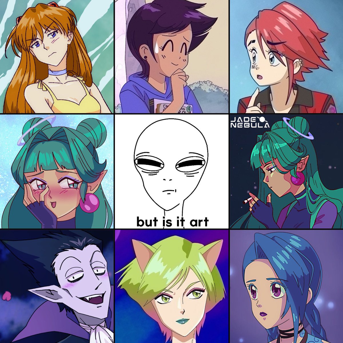 Jade Nebula🪐 Virtual Artist (@JadeNebula) さんのイラスト・マンガ作品まとめ (3 件) - Twoucan