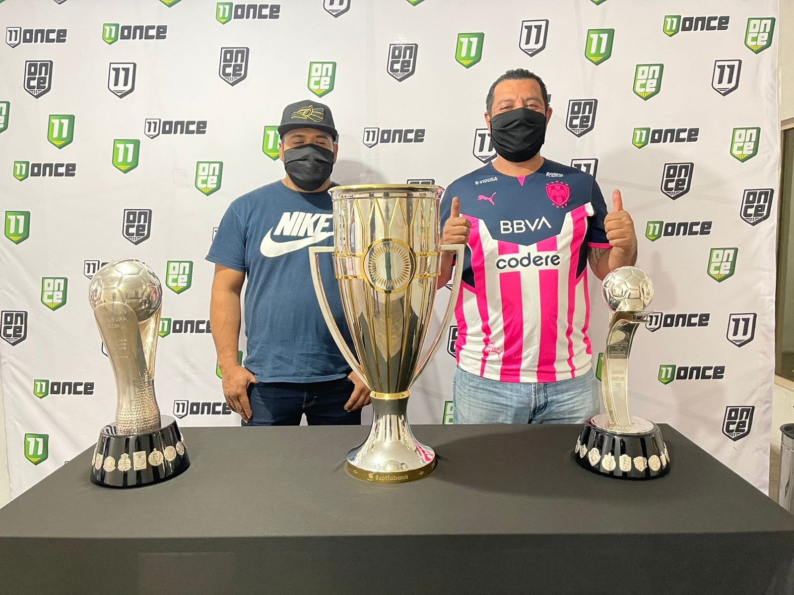 Las copas de Rayados en ONCE