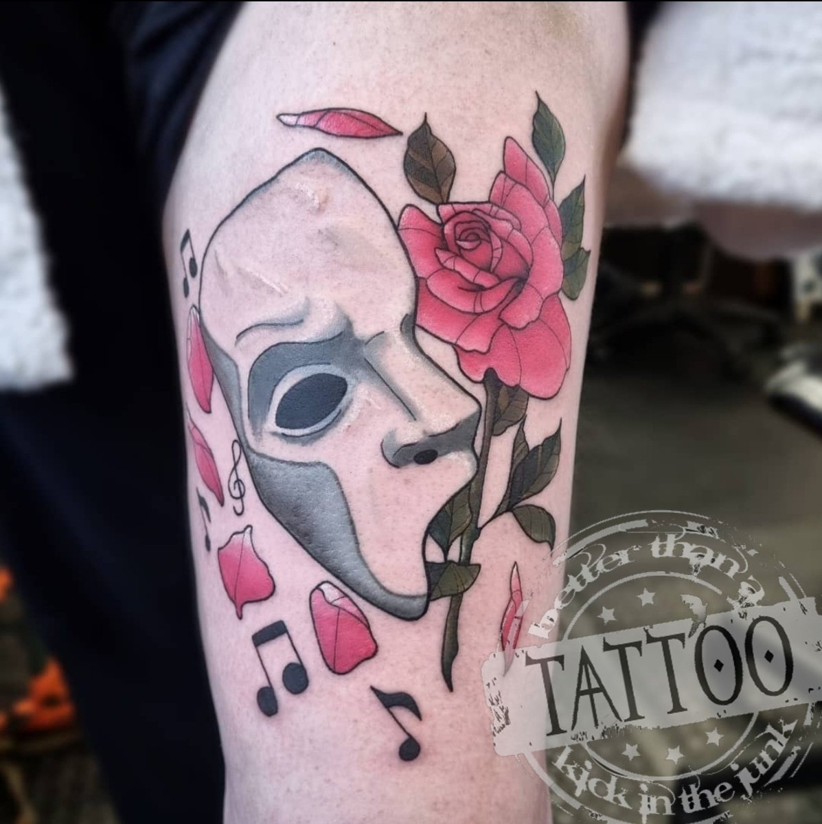 Phantom of the opera tattoo - Bronctattooaus.com