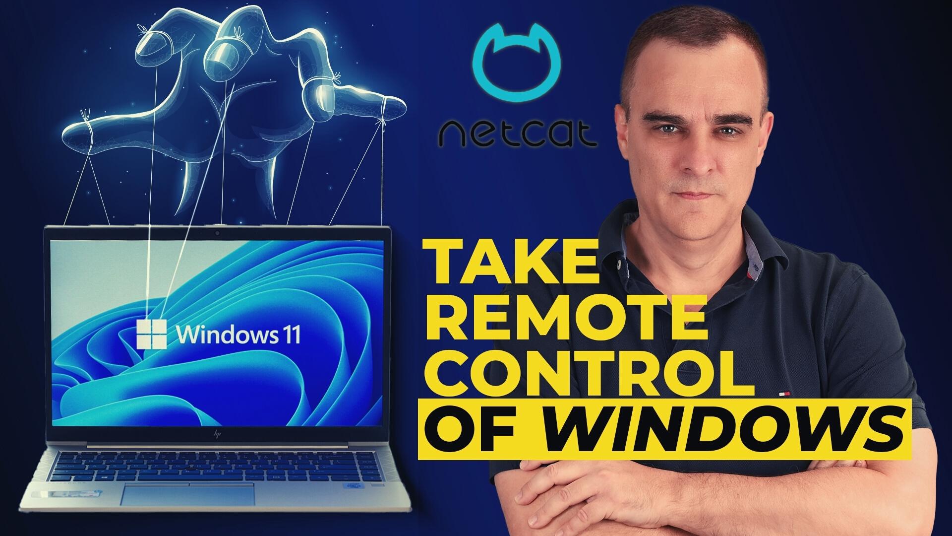 David Bombal on Twitter: "Windows 11 remote control using a reverse shell Using Netcat and Hak5 ...
