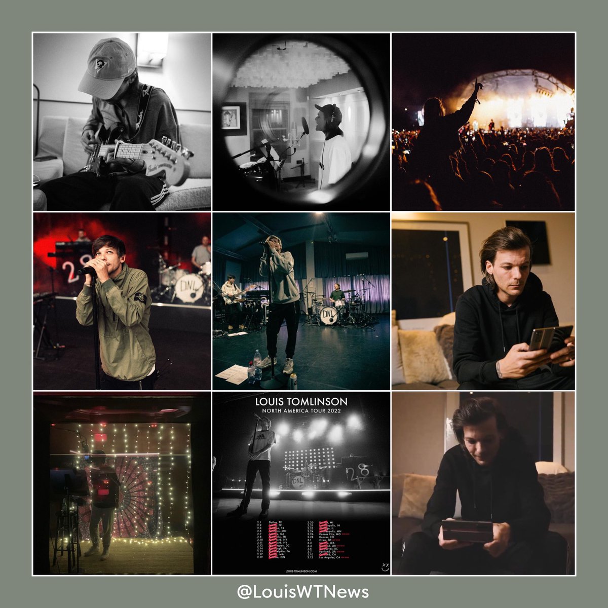 Louis Tomlinson Collage 2022