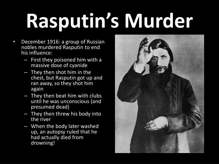 Rasputin Dead