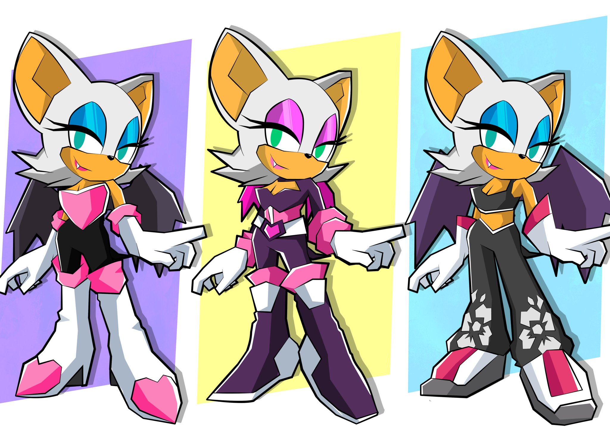 Rouge The Bat Sonic Heroes Outfit