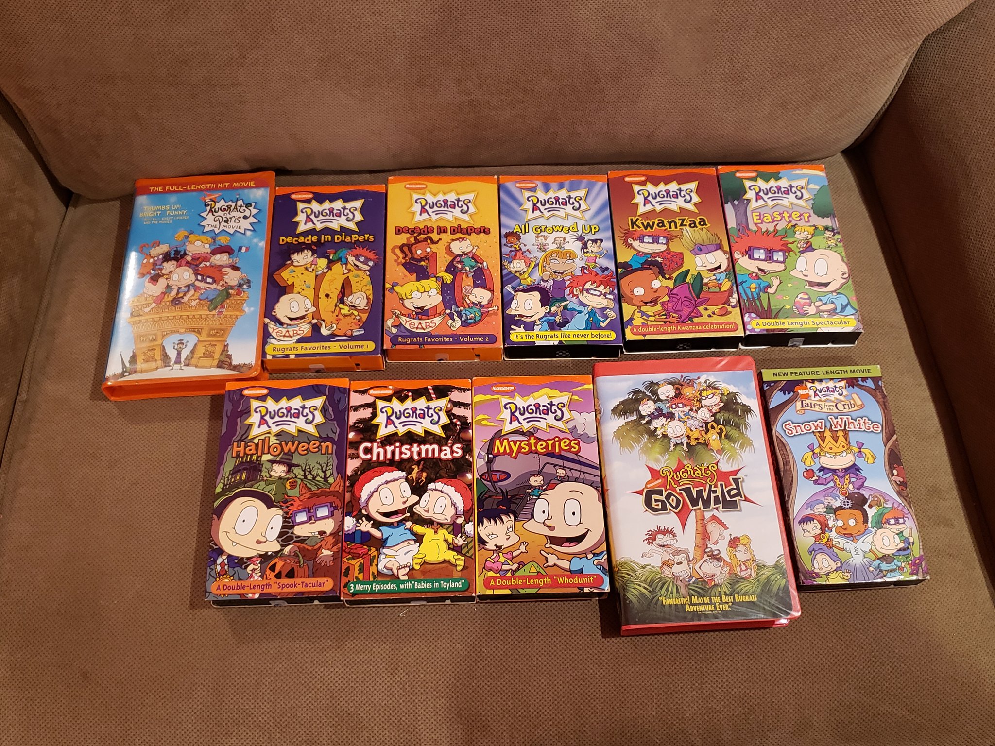 Rugrats Decade In Diapers Vhs