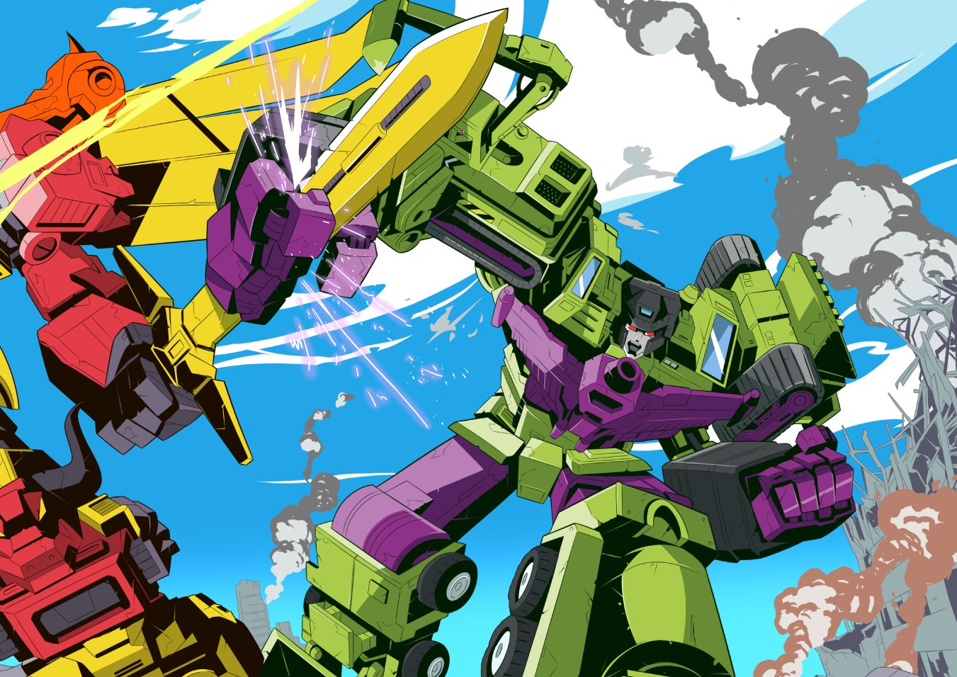 Devastator Transformers Wallpaper