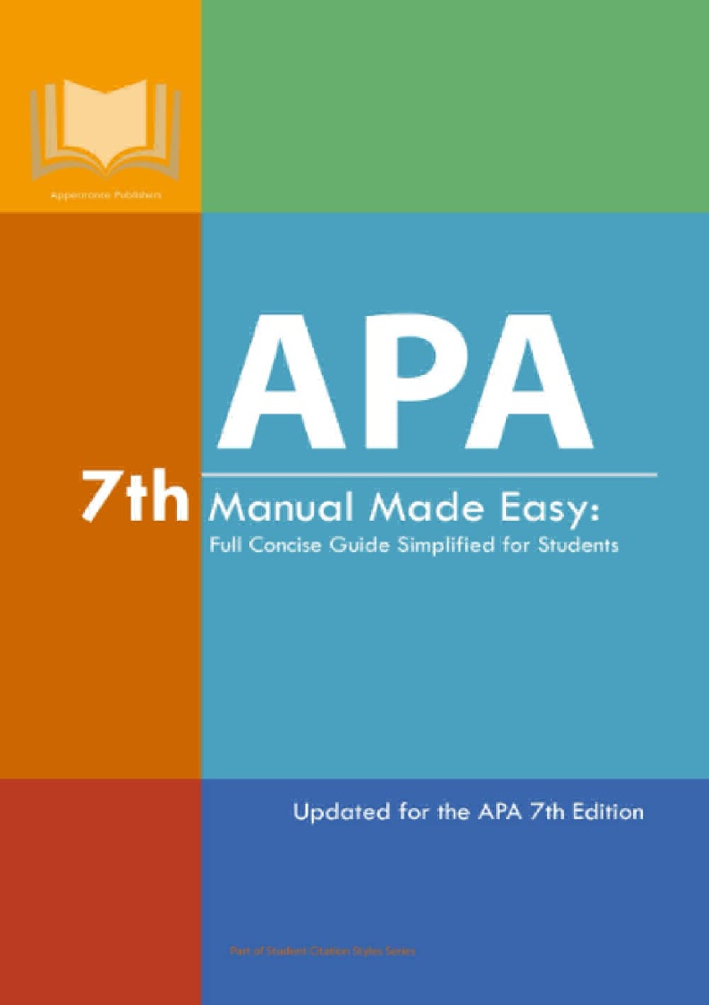 free pdf APA 7th Manual Made Easy: Full Concise Guide Simplified for