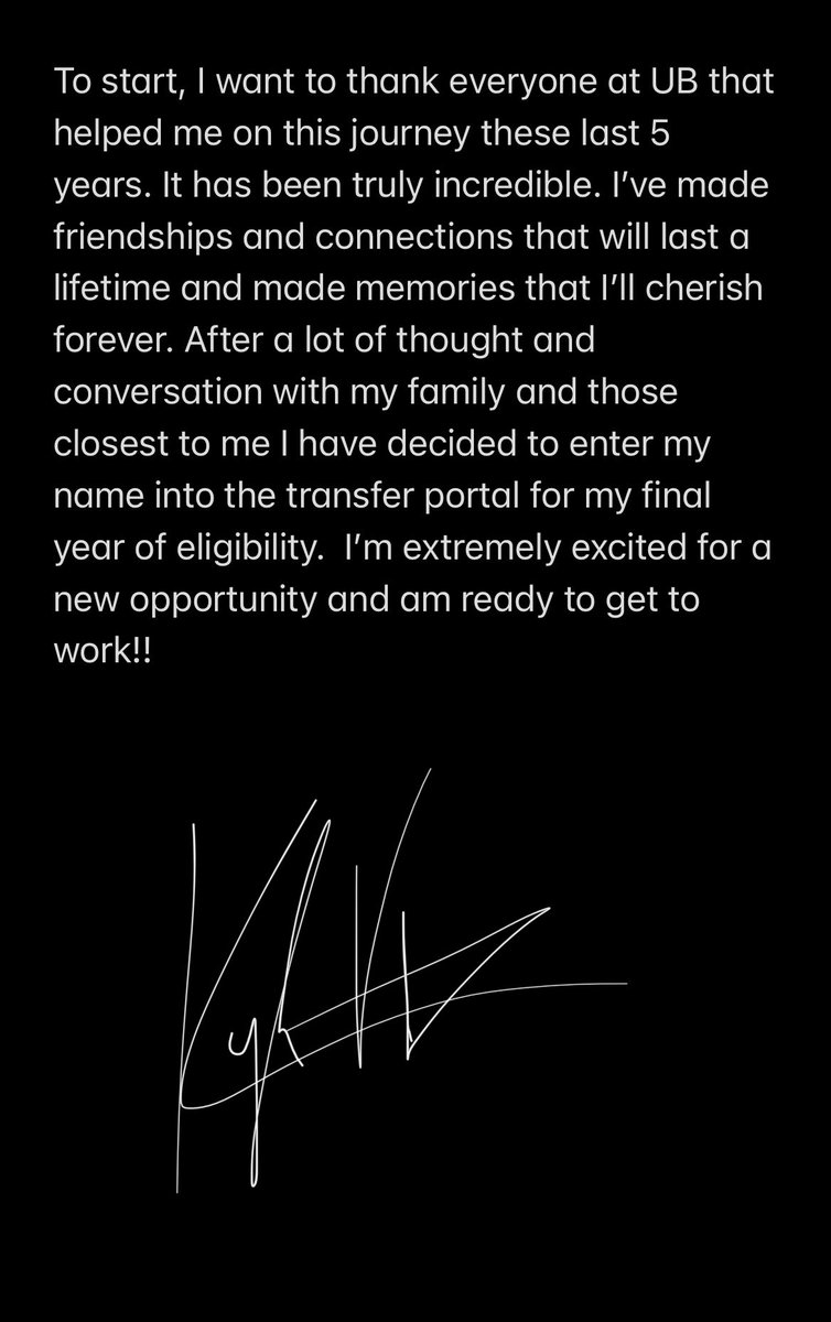 Buffalo QB Kyle VanTrease enters the transfer portal : r/CFB