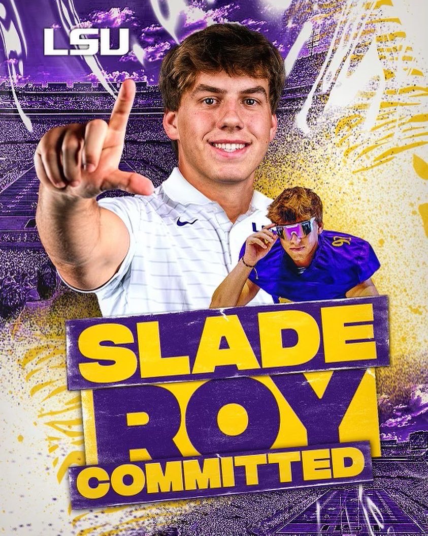 ECU LS Slade Roy transfers to LSU : r/CFB