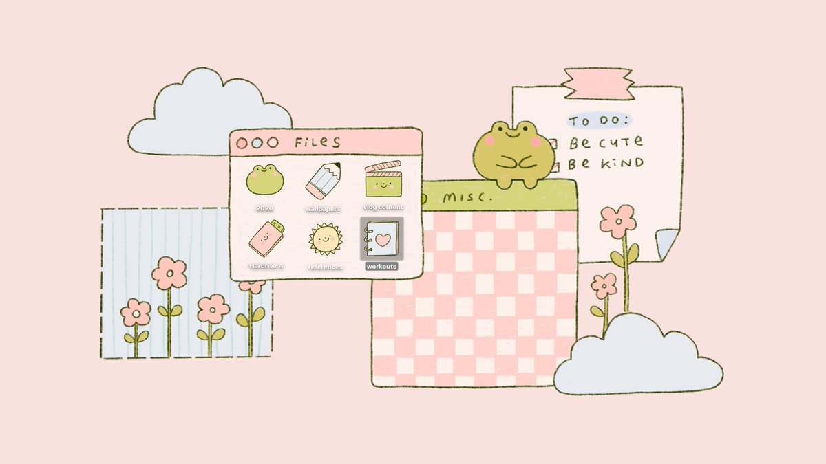 「releasing some wallpaper + icon sets on 」|jisu 🐤 @ SMASH R16のイラスト