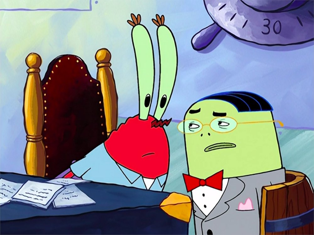 Spongebob Krabs Vs Plankton