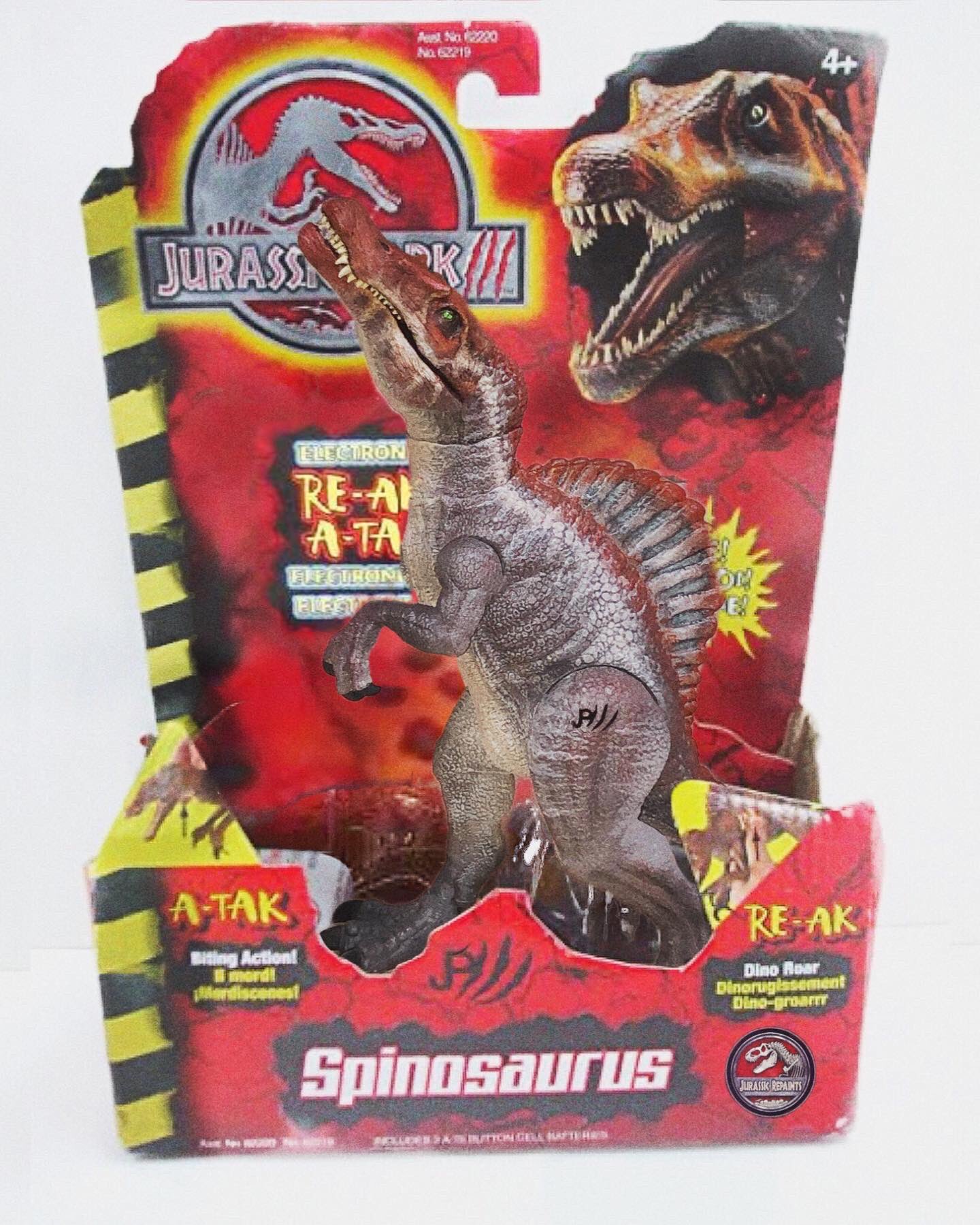 Spinosaurus Jurassic Park 3 Toys