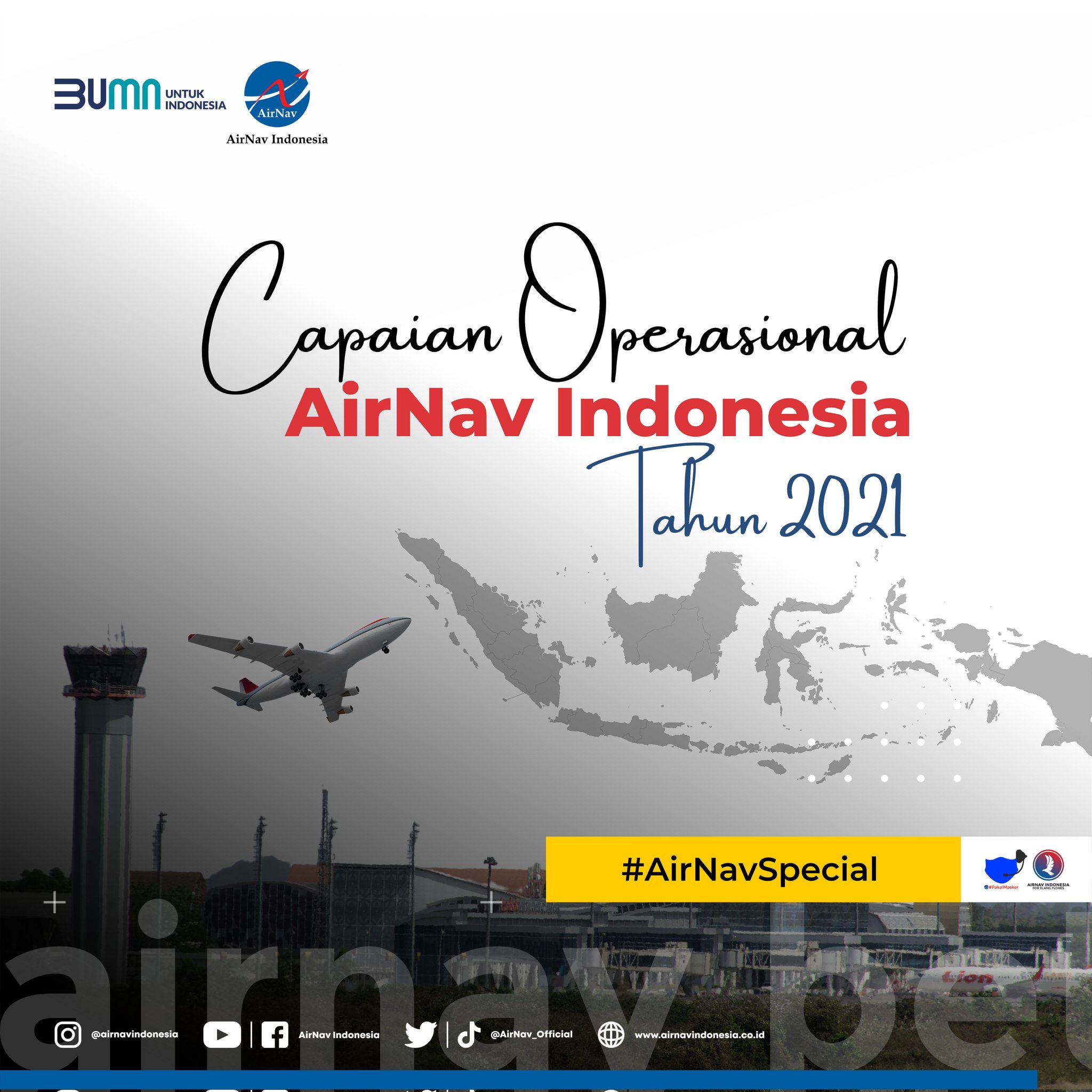 Airnav Indonesia Logo Gedung AirNav Indonesia Diresmikan,Kontrol