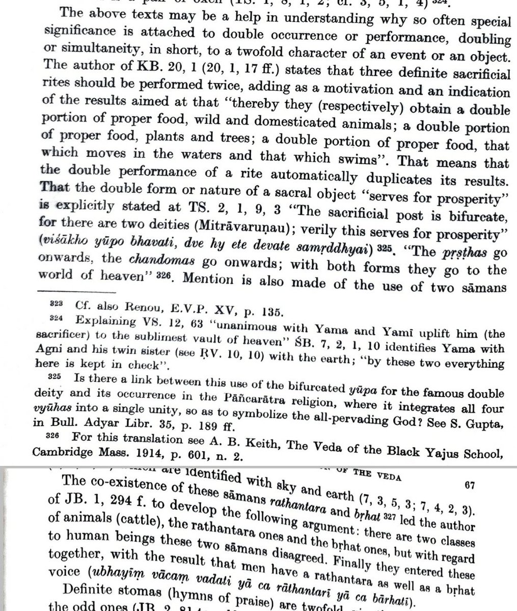 Ritualistically, the so called dvandvas, that is copulative compounds ...