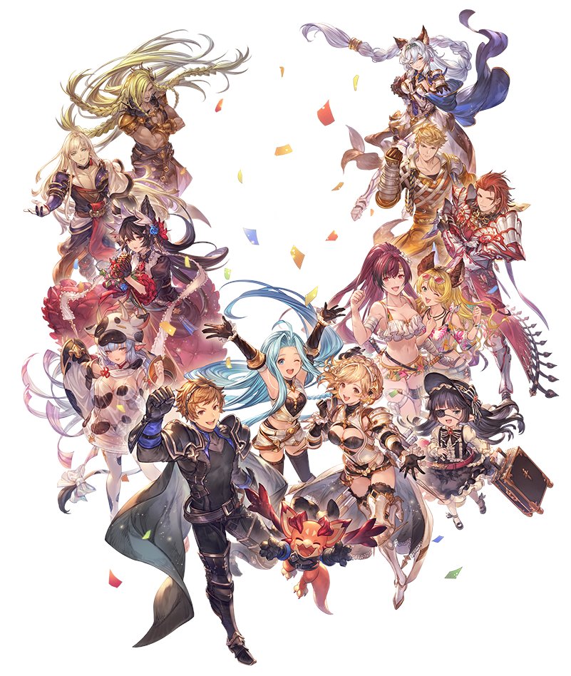 Granblue EN (Unofficial) on Twitter: "New Bonus Poses for certain characters featured in ...