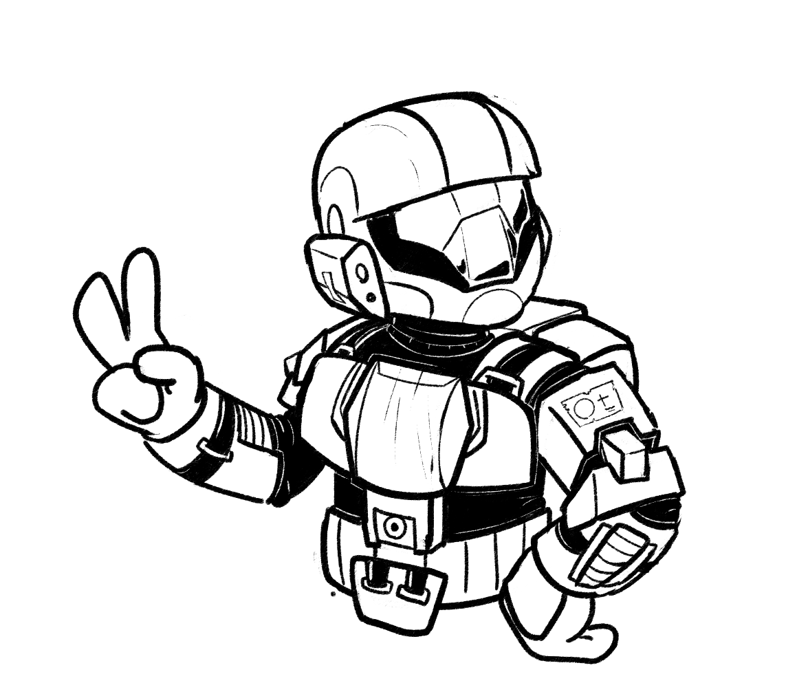Halo Odst Coloring Pages