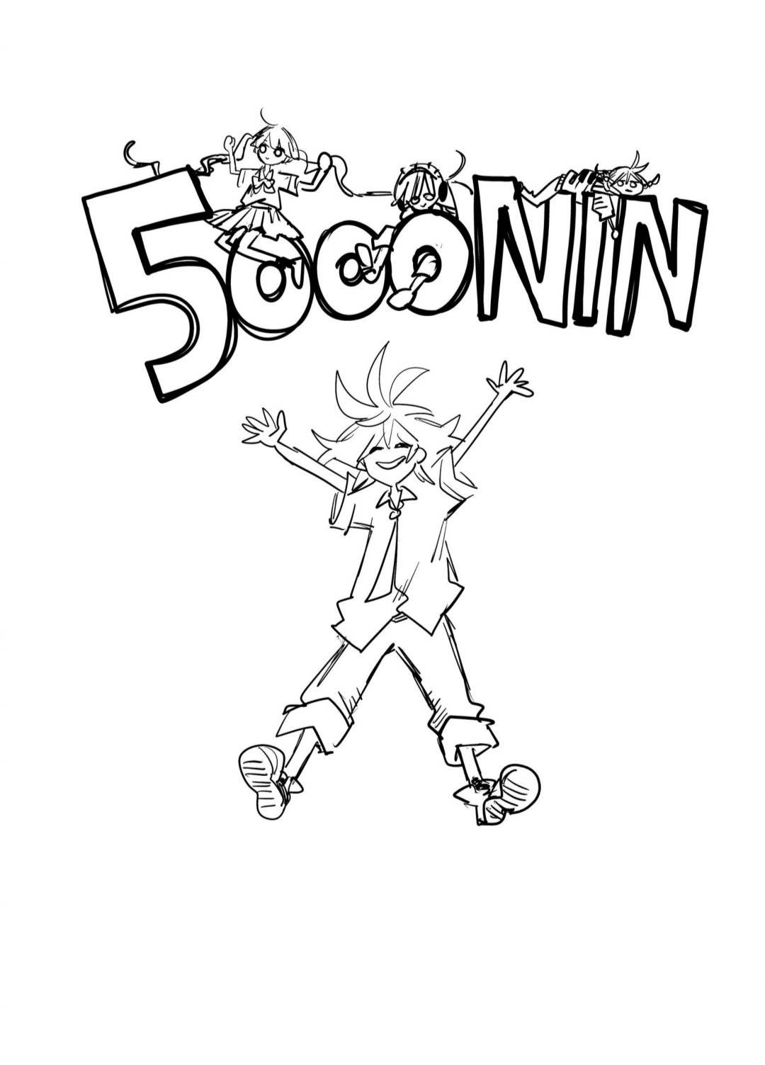 PPPPPP公式 on Twitter: "フォロワー5000人超えたらお礼のイラストを…なんて、話していたところあっという間に6000人超えておりました。。。 皆様本当にありがとうございます ...