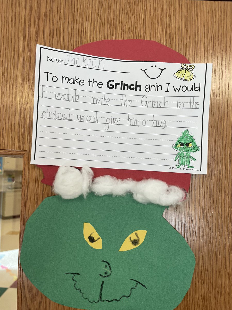 Make The Grinch Grin Writing
