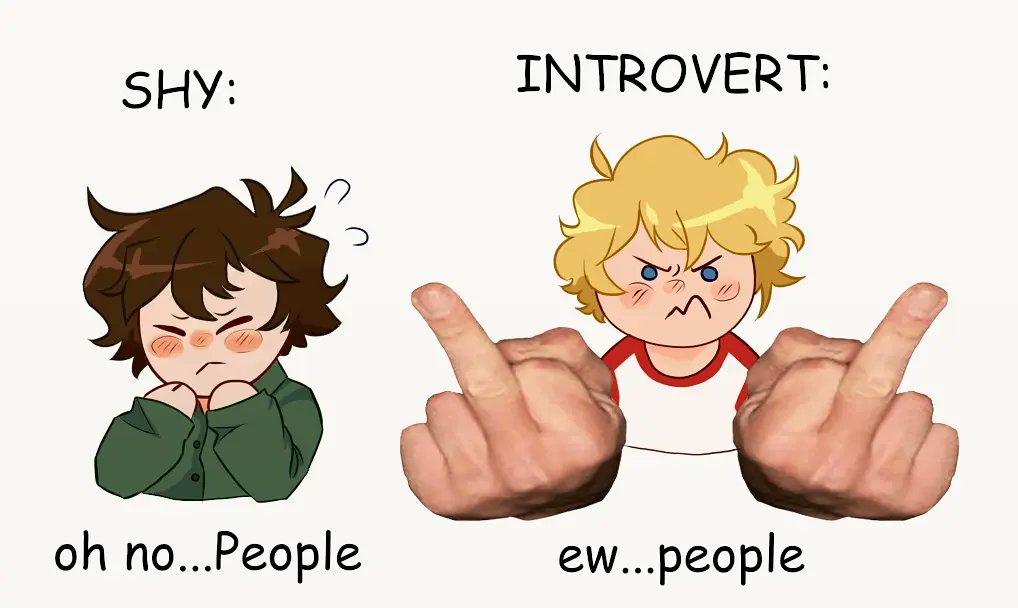 Shy People Meme