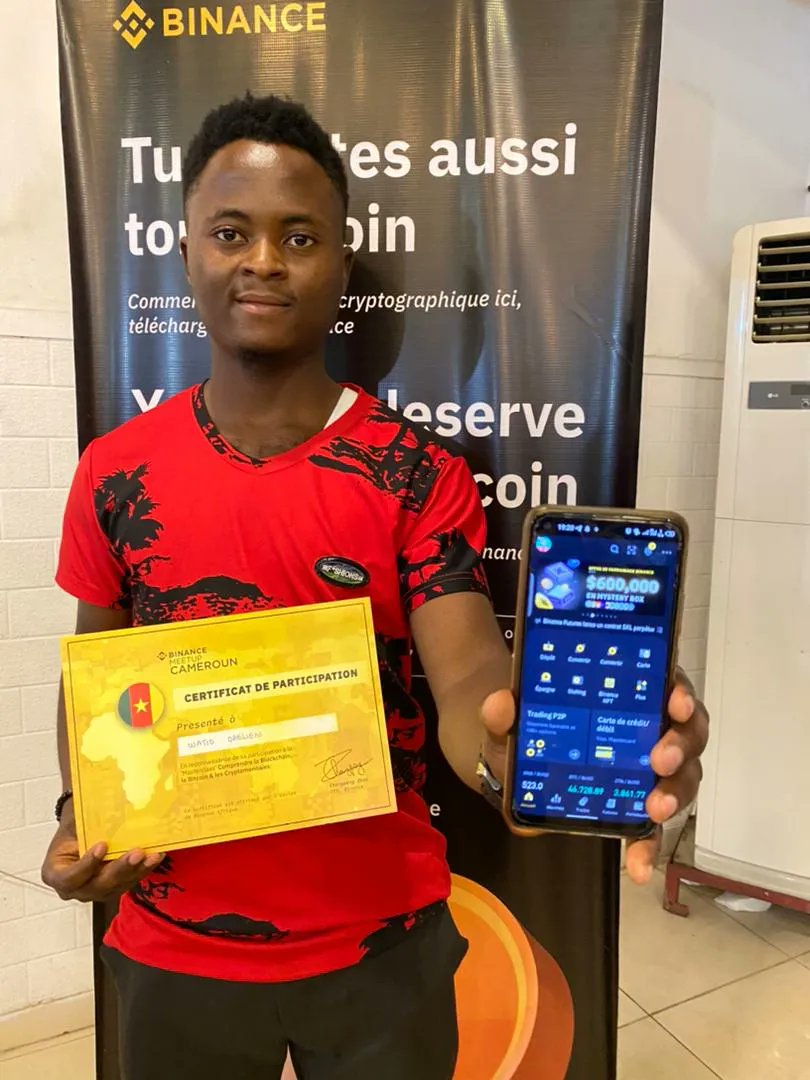 Binance on Twitter: "Hundreds of crypto newbies are learning in Cameroon, Africa. Thanks to ...