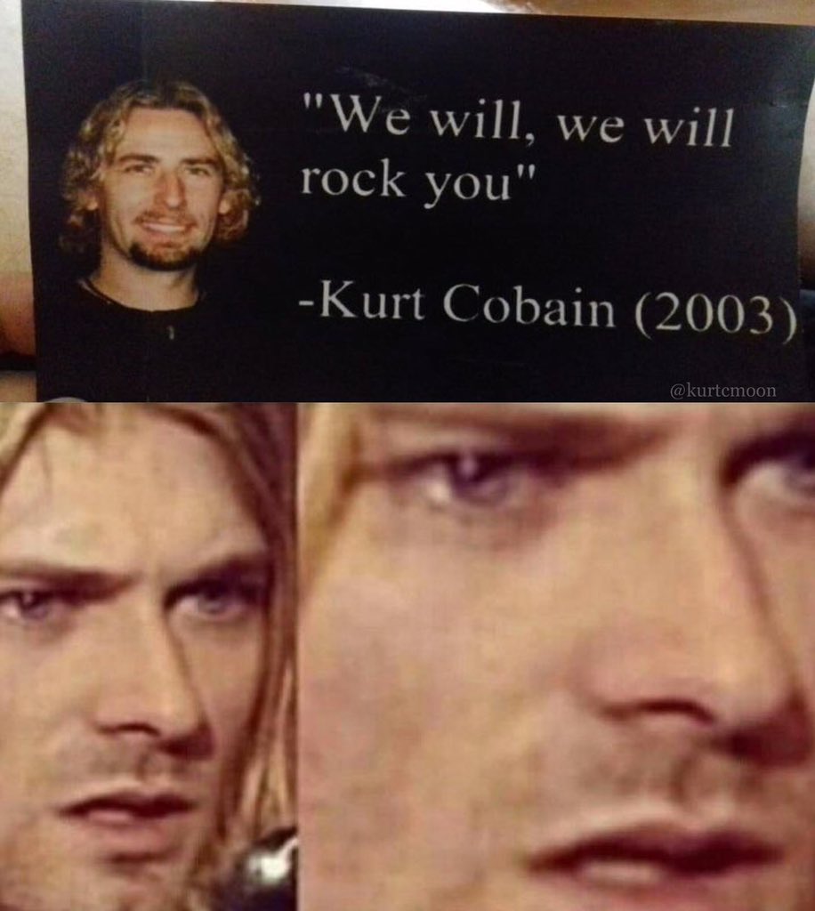 Kurt Cobain Meme