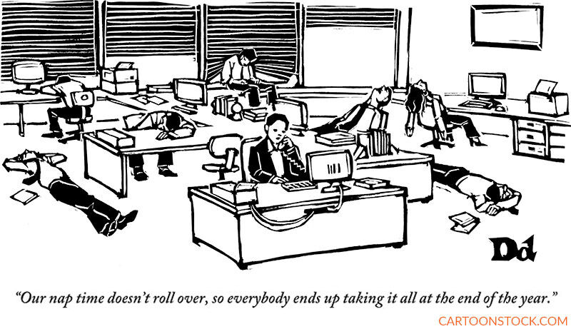 The End Funny Cartoon