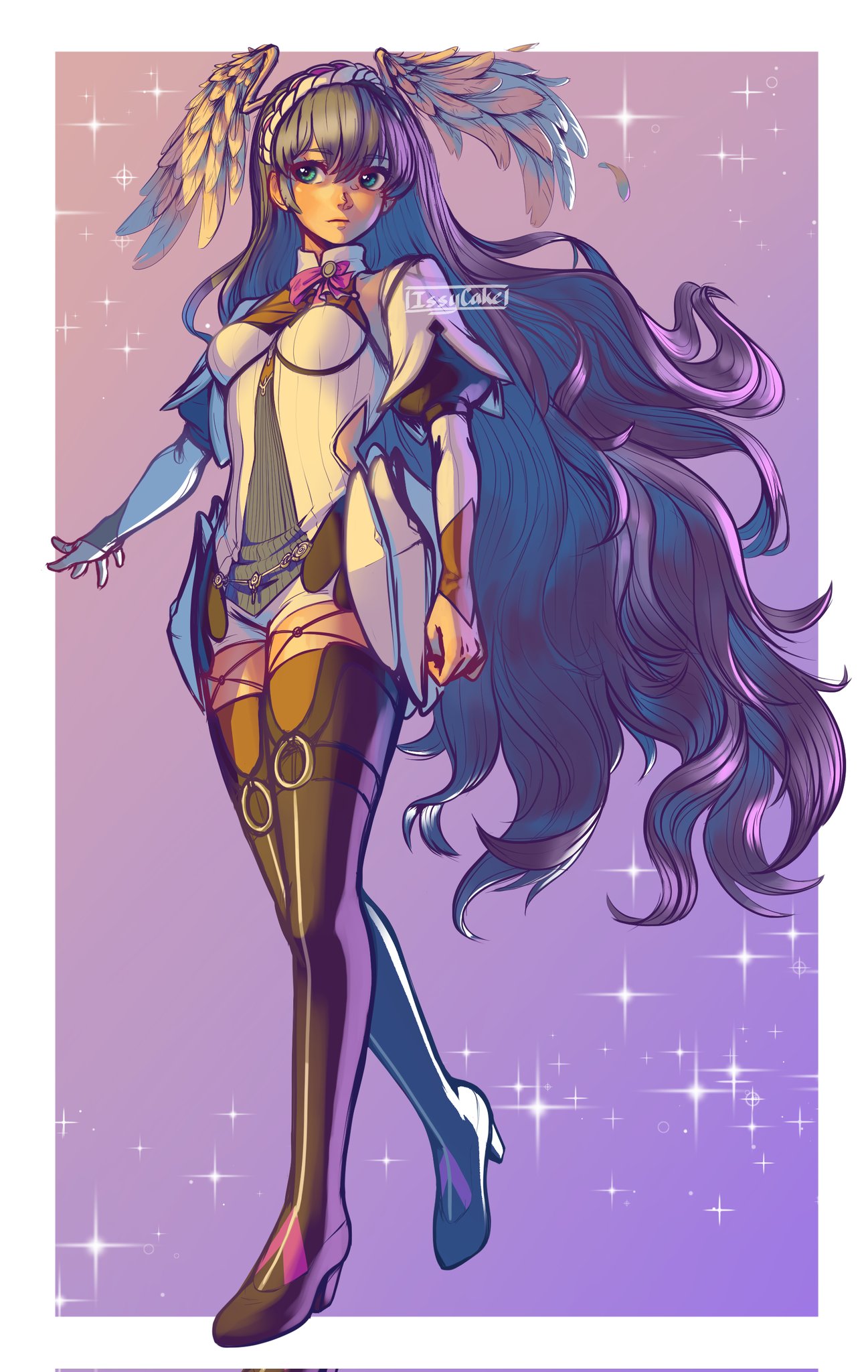 Issy🌟🍒 (WORKING ON COMMS) on Twitter: "#MellyMonday commission for @/luxqaer 💖 https://t.co ...