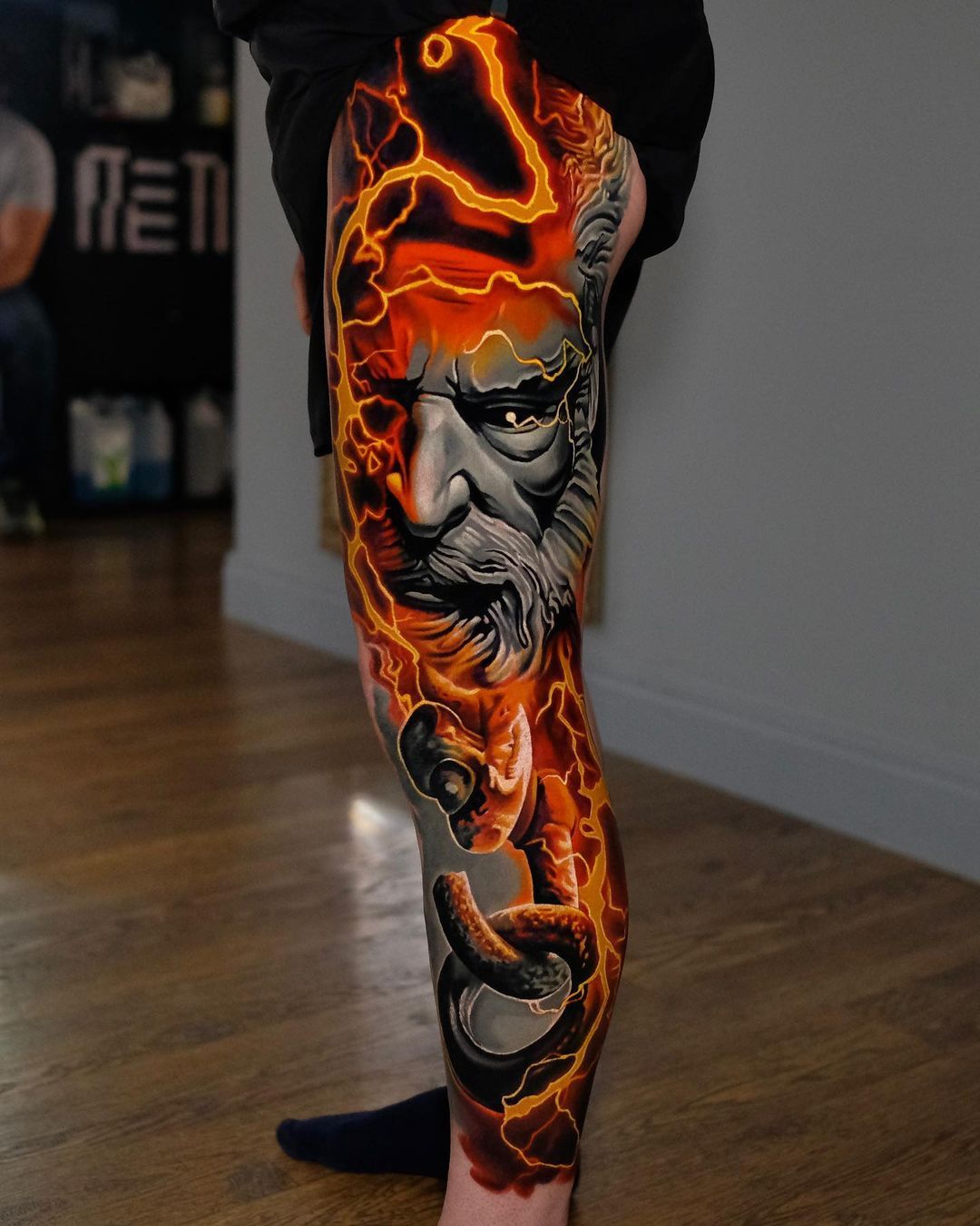 Fire Tattoos Sleeves