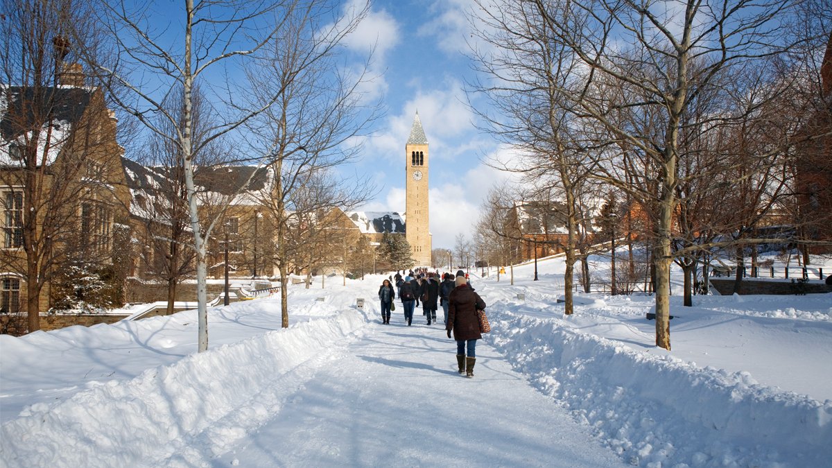 Cornell Campus Winter