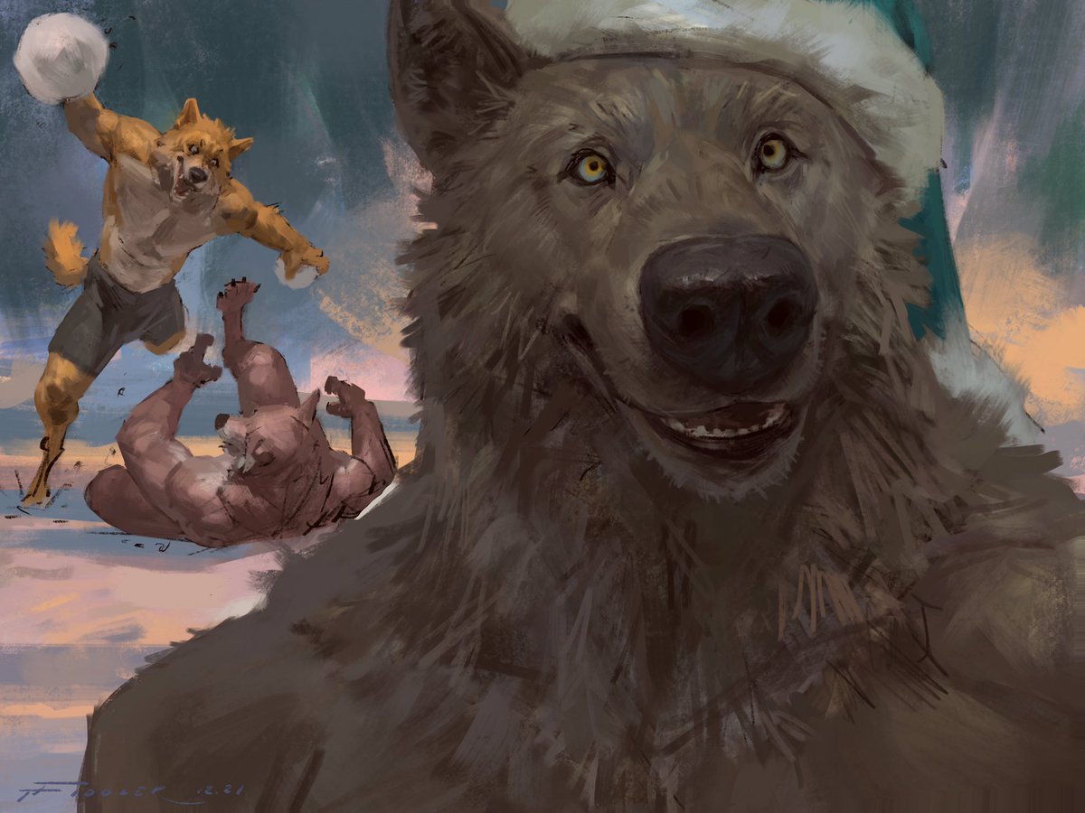 「Some fun interaction sketches featuring 」|Taran Fiddlerのイラスト